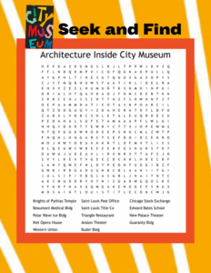 Activity Sheets - City Museum